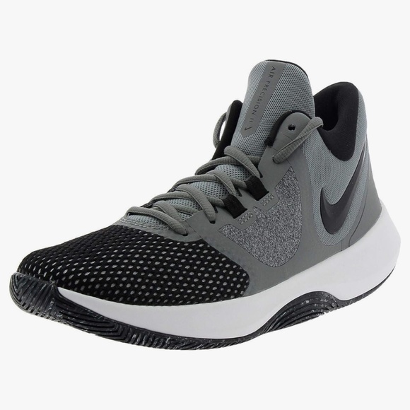 Nike | Shoes | Nike Mens Air Precision Ii Grey Black White Size 1 ...
